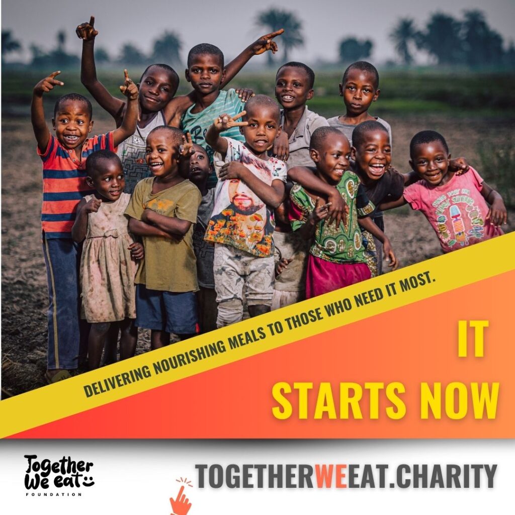 Corporate Donation - Together We Eat Charity